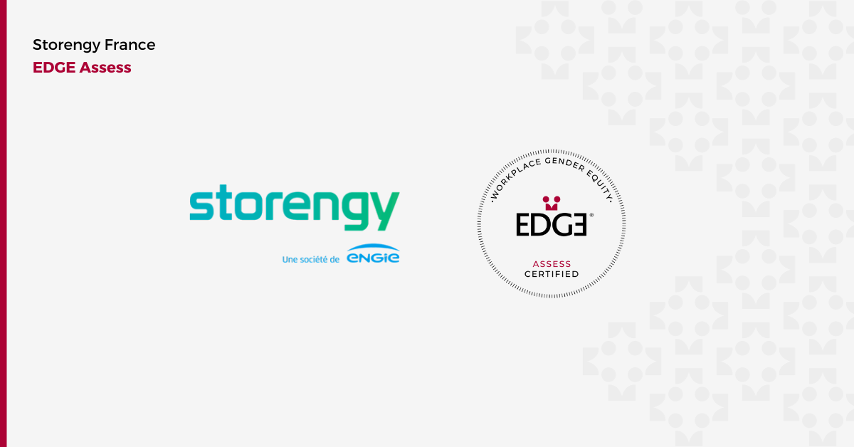 Storengy France attains EDGE Assess Certification - EDGE Certified Foundation