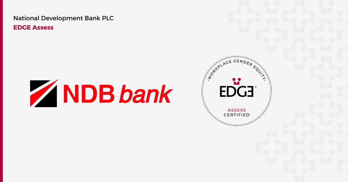 National Development Bank PLC attains EDGE Assess Recertification - EDGE Certified Foundation