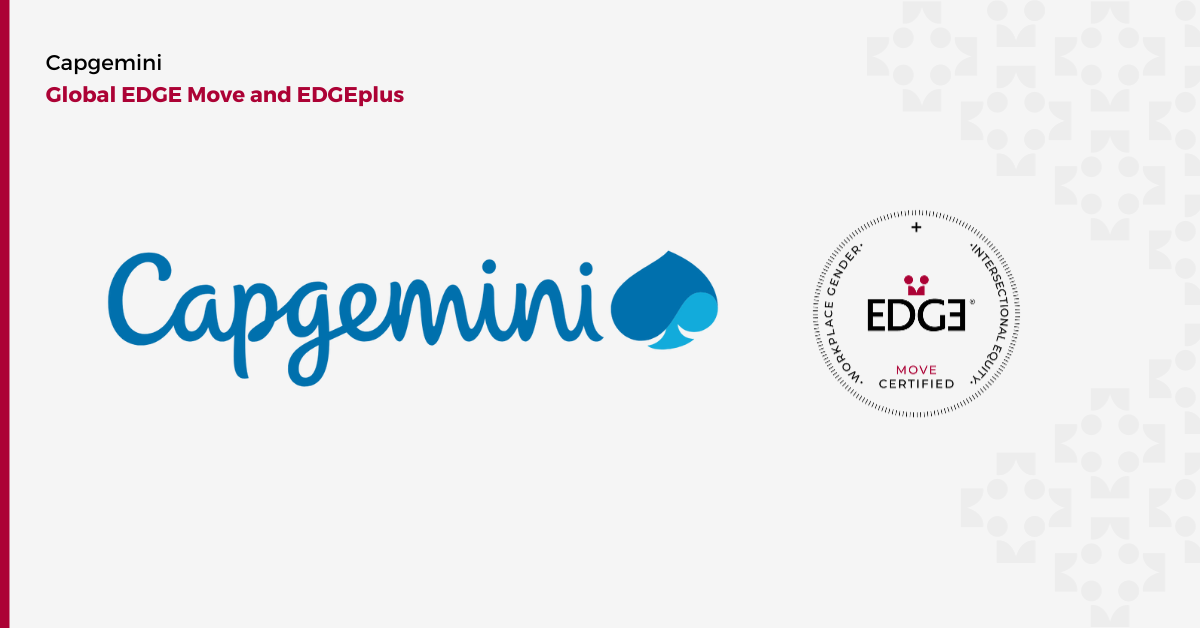 Capgemini attains global EDGE Move Recertification and EDGEplus - EDGE ...